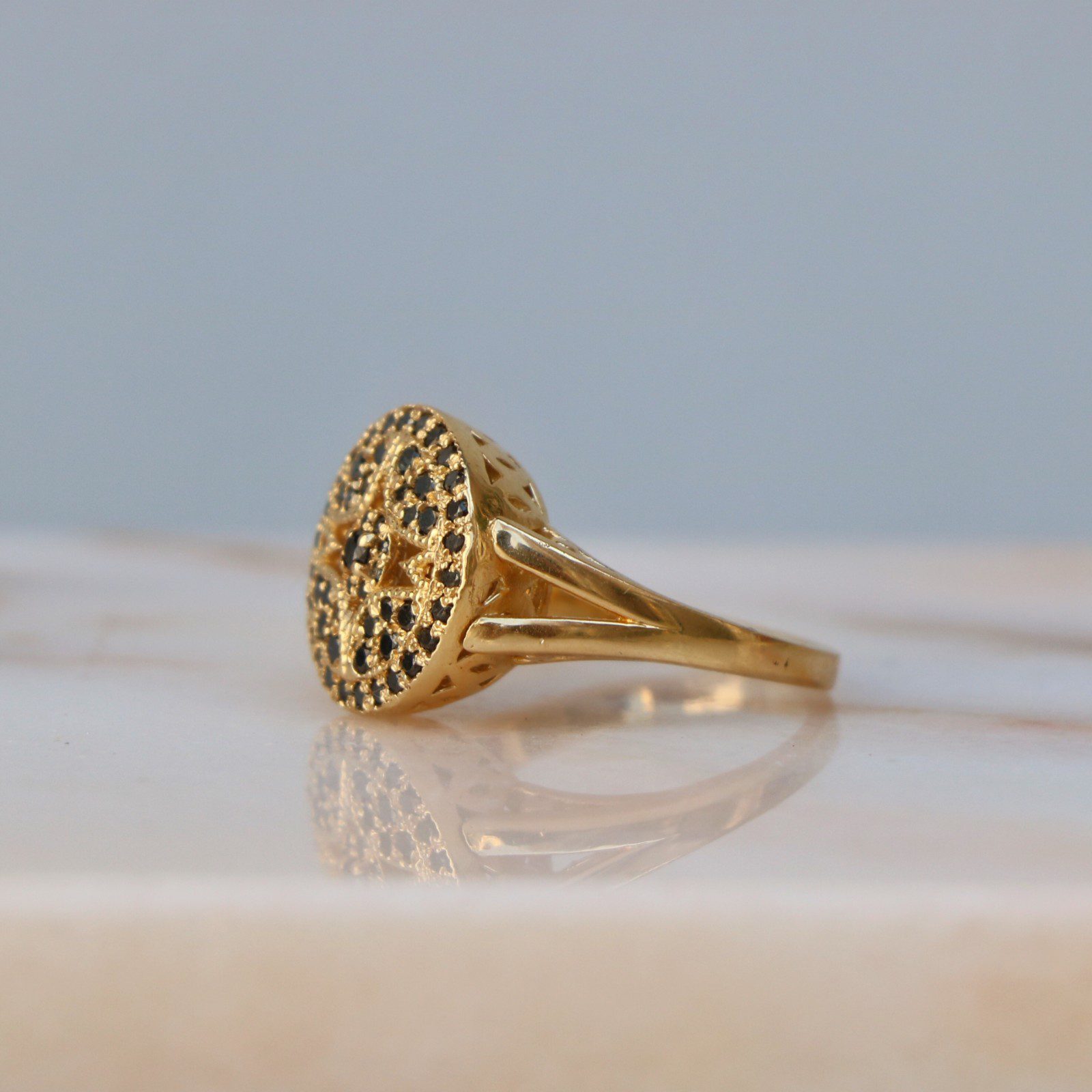 Black Jana Ring – Meyrav Shavit Online