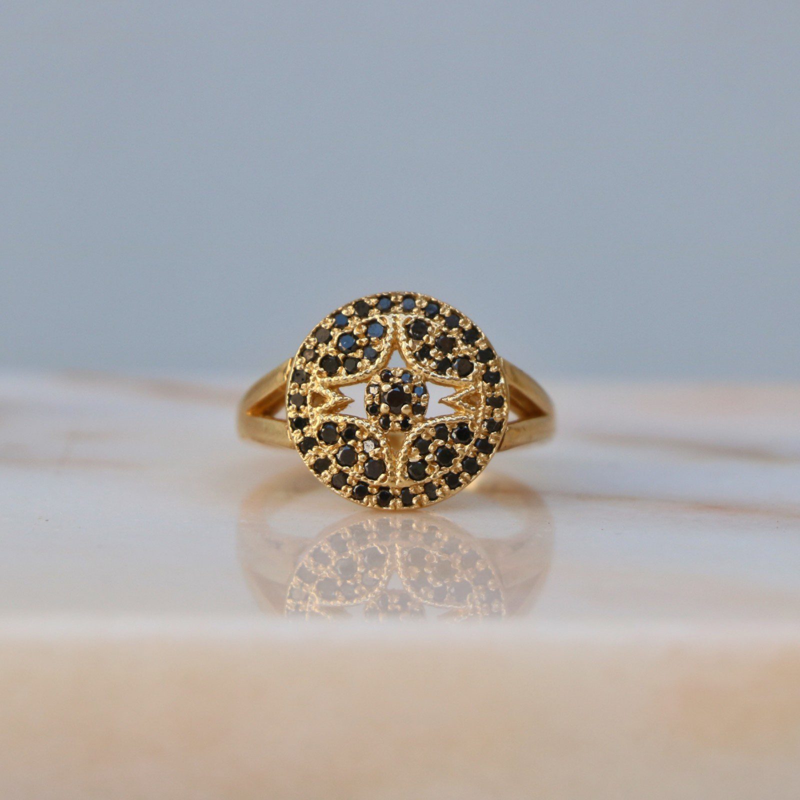 Black Jana Ring – Meyrav Shavit Online